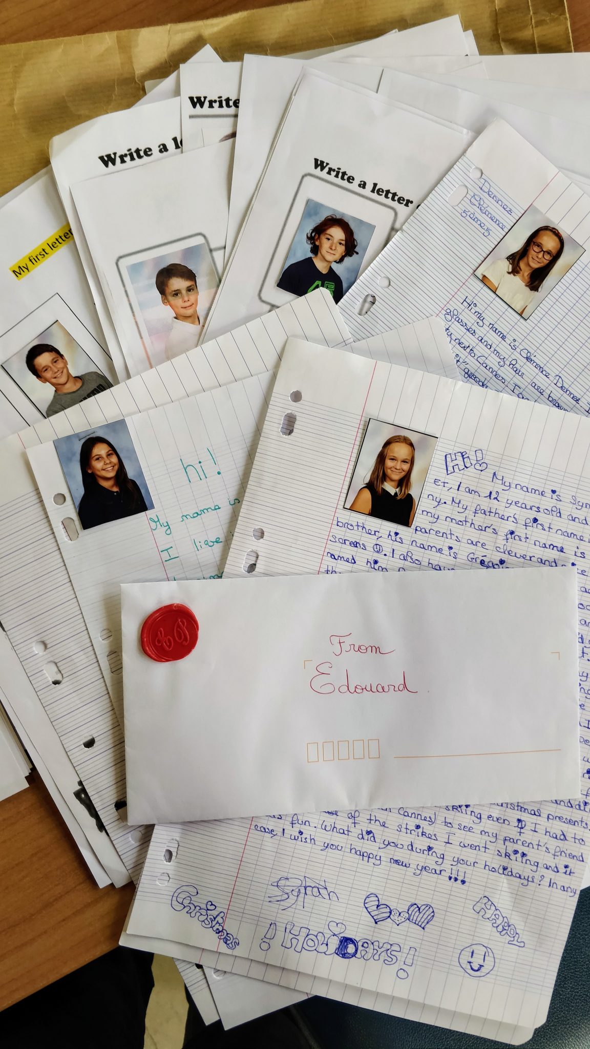 French Pen Pal Project - St Joseph School Sliema - Senior School